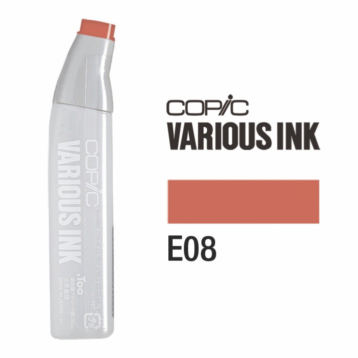 Copic หมึกหลายชนิด E08 สีน้ําตาล | Shopee Thailand
