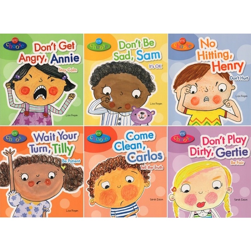 You Choose 6 Picture Story Books Set, Children's #Emotional Early ...