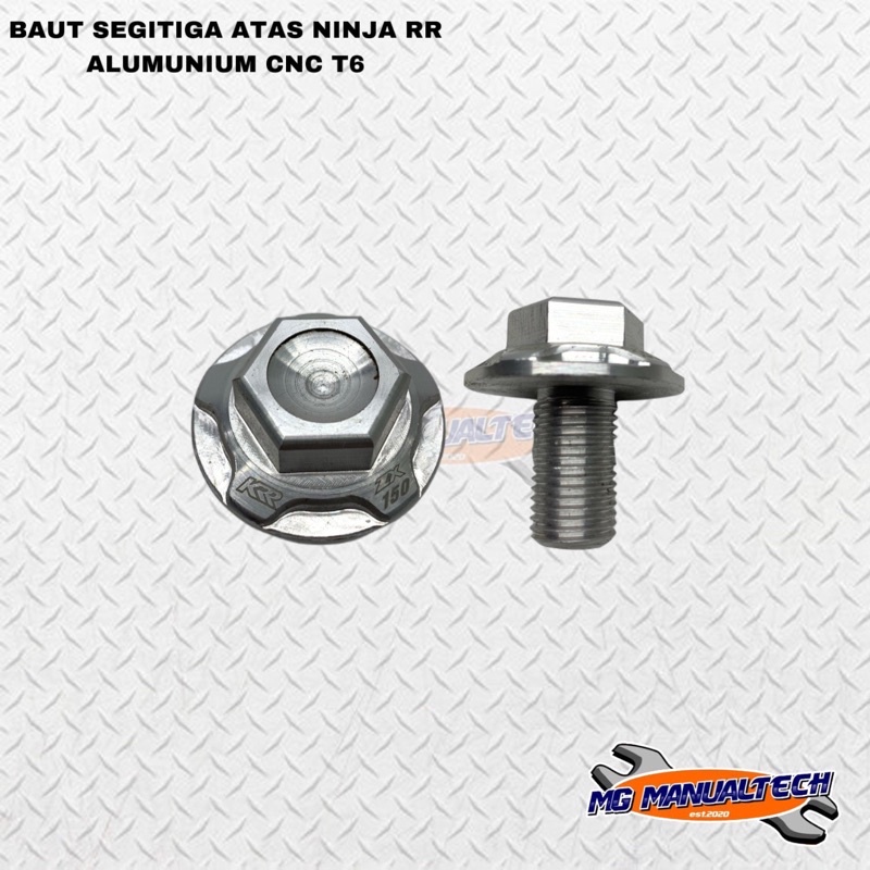 ด้านบน TRIANGLE BOLTS สําหรับ ALMU NINJA RR ใหม่ OLD ZX CBU SILVER 150 ...