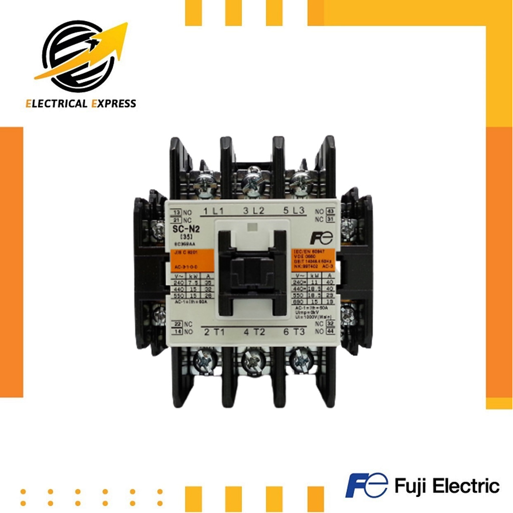 Fuji Electric แมกเนติก คอนแทคเตอร์ รุ่น SC-N2 (FUJI Magnetic Contactor) | Shopee Thailand