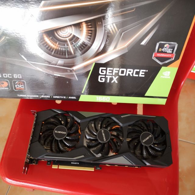 Gigabyte gtx 1660 6g.oc.3พัดลม | Shopee Thailand