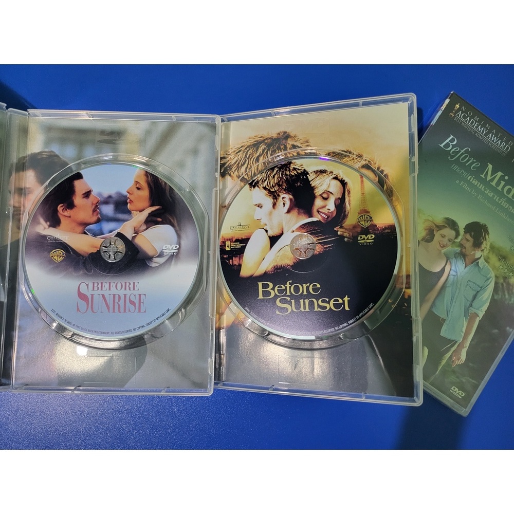 DVD ดีวีดีหนัง พร้อมส่ง - Romantic โรแมนติค : Before Trilogy - Before ...