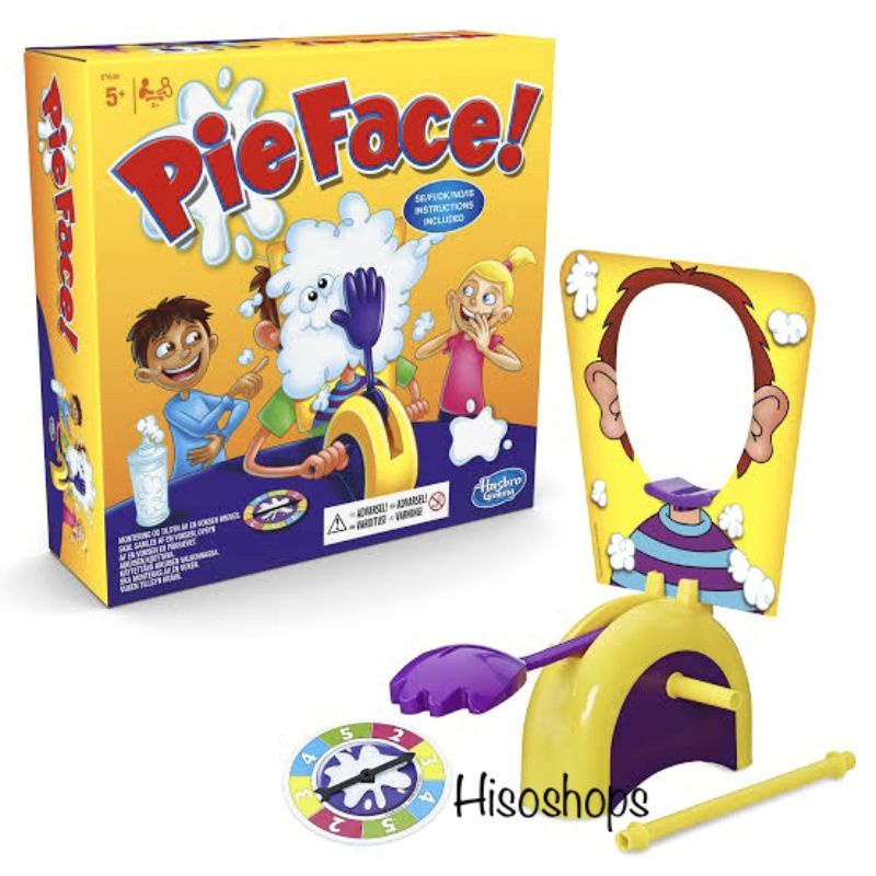 Pie Face Game เกมส์พายเฟส เกมส์ครอบครัว เล่นได้หลายคน Pie Face เหลือง ...