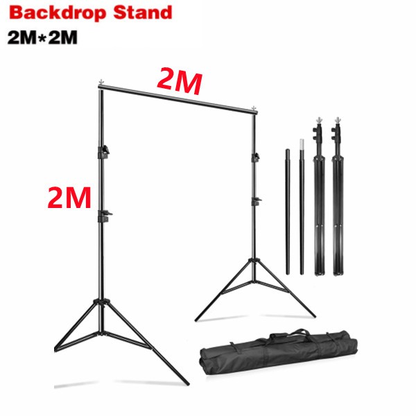 Background Stand Backdrop Support System Kit ขาตั้งฉากขนาด 200x200cm ...