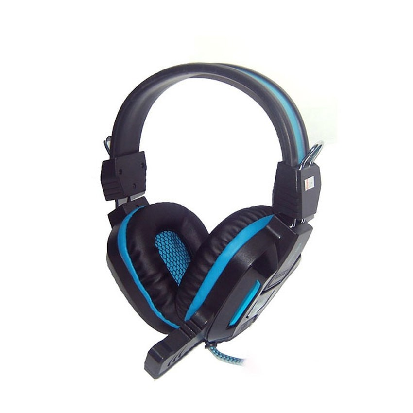 MD-Tech Headset MD-820 (Black/Blue) | Shopee Thailand