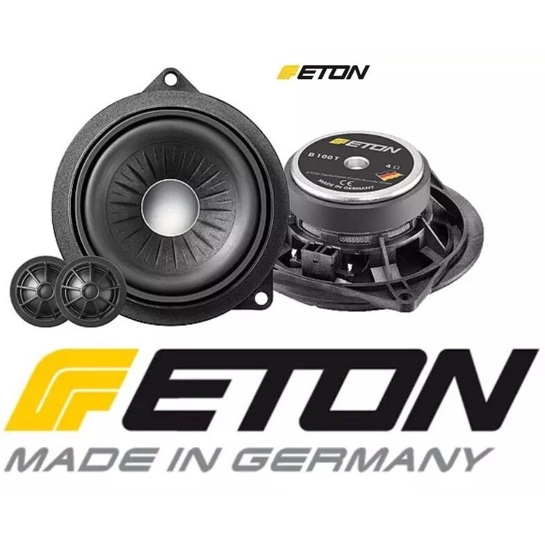 ETON B100T 10 cm 2-way Compo speaker set for BMW ชุดลำโพงสำหรับ BMW ...