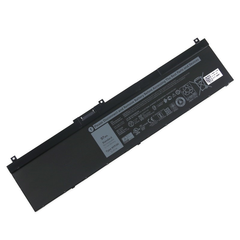 11.4V 97Wh 9cell N G o NYFJH Laptop Battery For Dell Precision 7530 ...