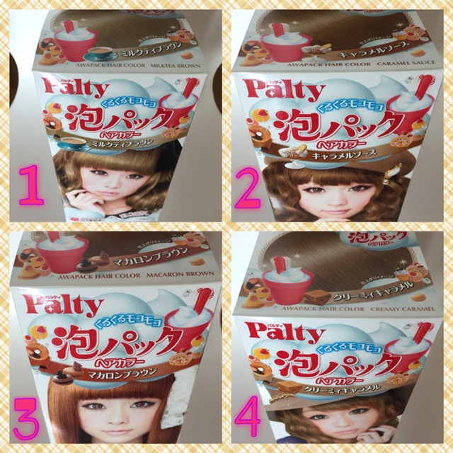 Palty Bubble Pack Hair Color โฟมเปลี่ยนสีผมพาลตี้ | Shopee Thailand