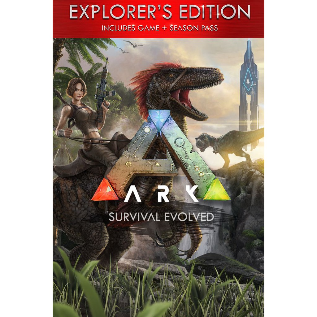 แผ่น CD DVD ARK Survival Evolved Explorer's Edition Offline PC Games ...
