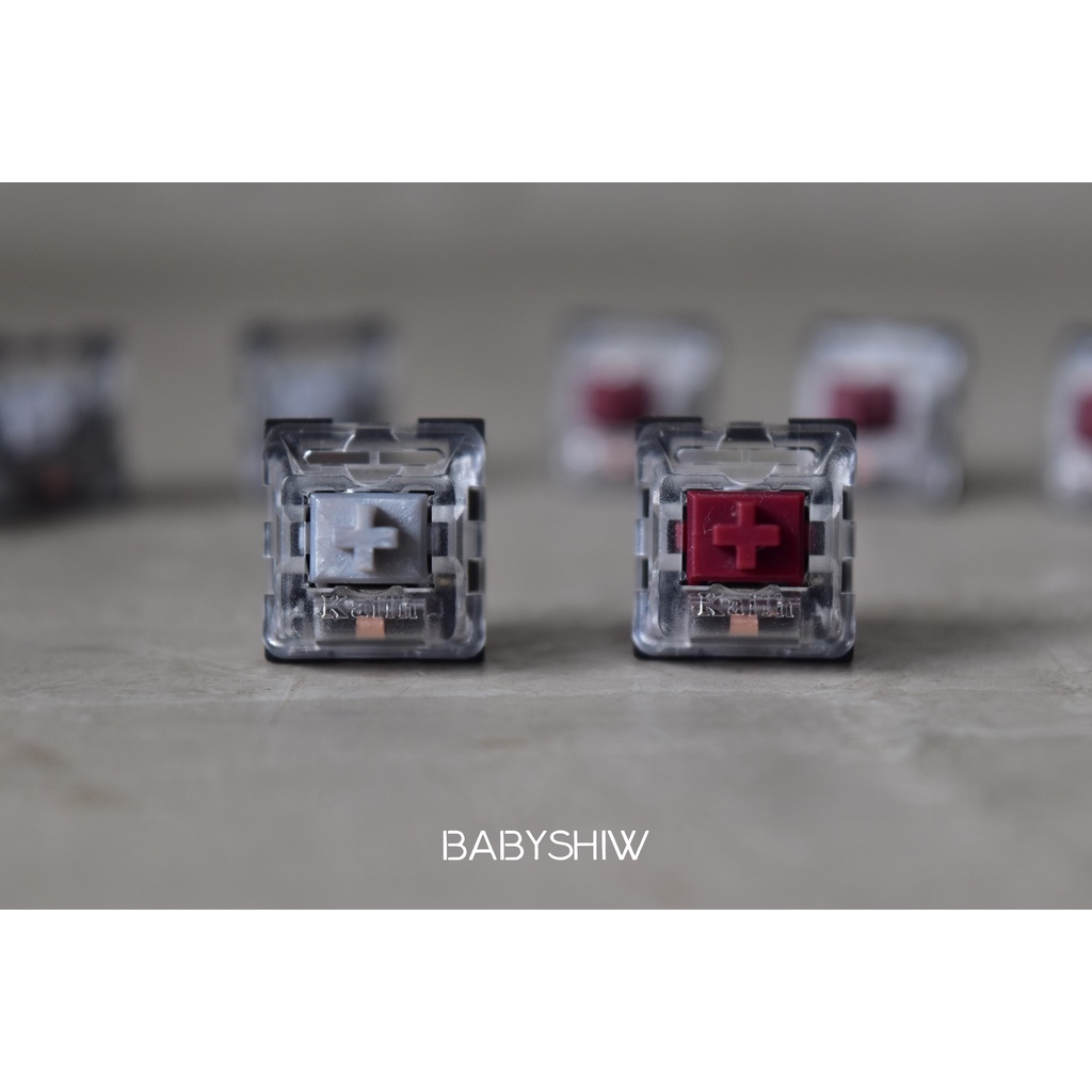 (พร้อมส่งในไทย) KAILH SPEED Switch (Silver & Copper) / Linear & Tactile ...