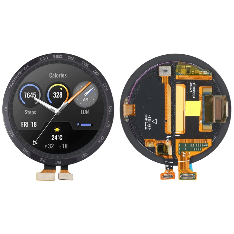 อะไหล่หน้าจอ LCD และดิจิไทเซอร์ สําหรับ Honor Magic Watch 2 MNS-B19 ...