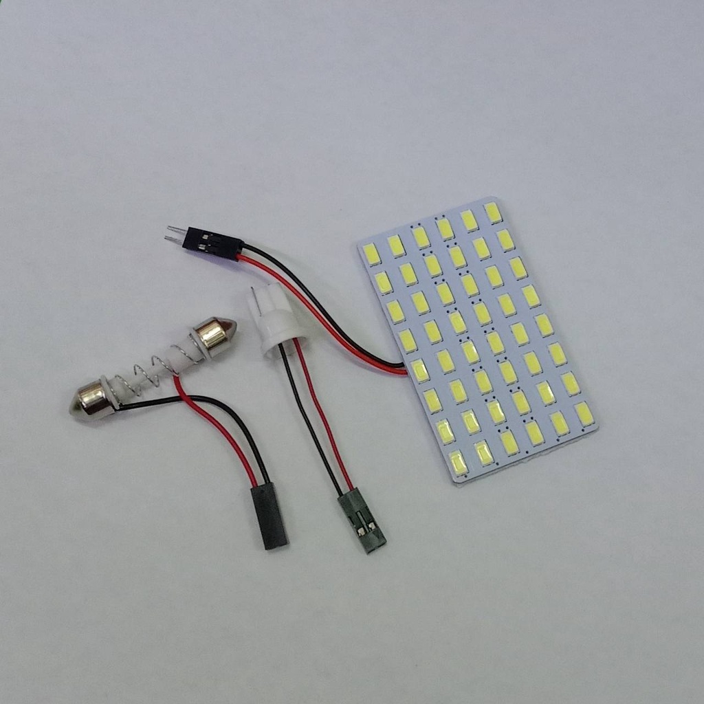 ไฟเพดานรถยนต์ led 5630 48ชิป ใส่กับรถได้ทุกรุ่น สีขาว | Shopee Thailand