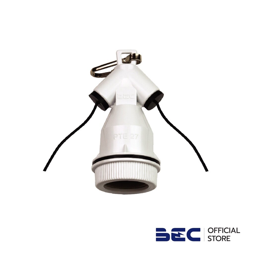 BEC PT-E27 ขั้วห้อยหลอดไฟกันน้ำ สำหรับขั้ว E27 | Shopee Thailand