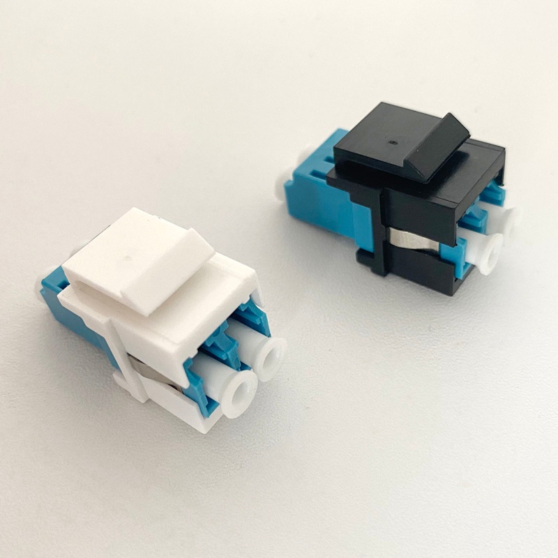 Moon4 10Pack Fiber Keystone Jacks Snap Fitting Duplex LC Connector ...