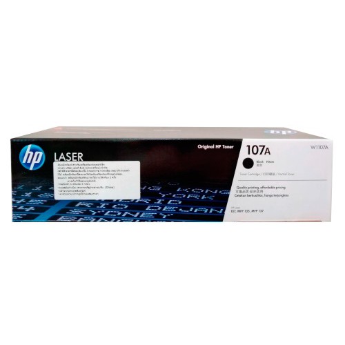 HP 107A (W1107A) Black Original LaserJet Toner Cartridge | Shopee Thailand