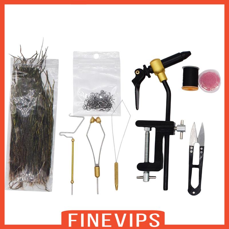 Durable Fly Tying Vise Table Fishing Flies Tying Tool DIY Lure Making ...