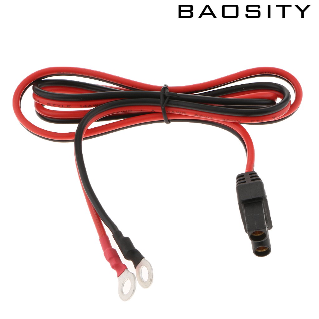 ( Baosity ) สายเคเบิลอะแดปเตอร์ Dc12-24 V Car Jump Starter Ec5 Female To Ring Terminal 1 เมตร ...
