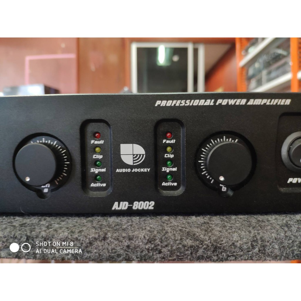 POWER AMP AJD-8002 - ขนาด 1.5U คลาส D | Shopee Thailand