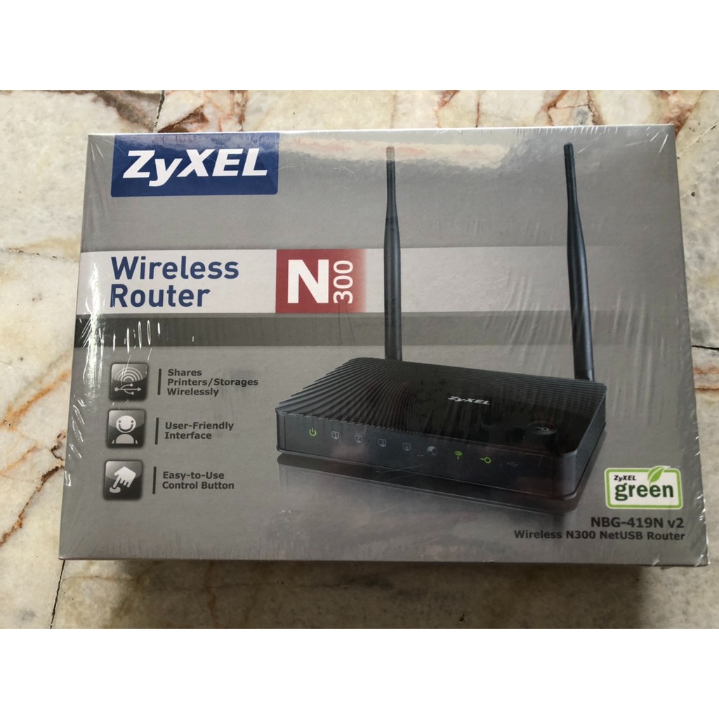 Wireless Router N300 NBG-419N V2 | Shopee Thailand