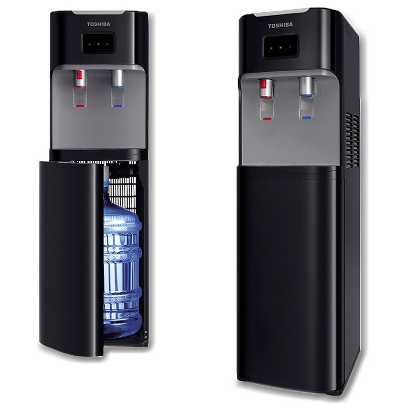 TOSHIBA ตู้กดน้ำร้อน-เย็น Bottom Load รุ่น RWF-W1669BK(K) สีดำ ไม่แถมถังน้ำ รับประกันสินค้า 1 ปี ...