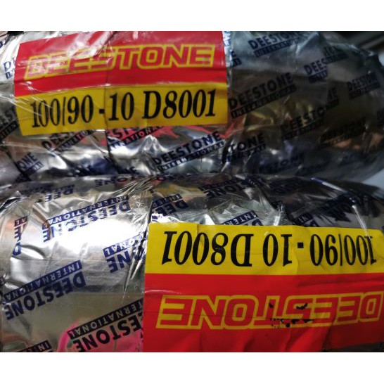 ยาง 100/90-10 D8001 ยางนอก100/90-10 D8001 ยางขอบ10 | Shopee Thailand