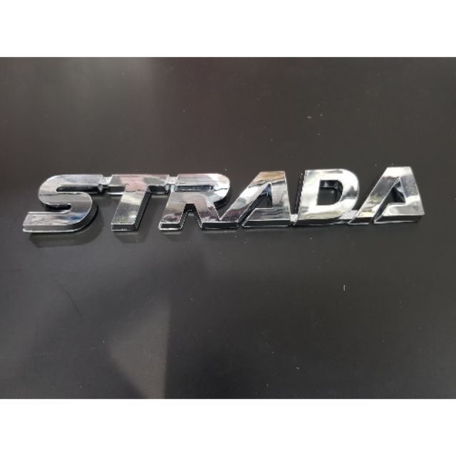 (Mitsubishi Strada Logo Strada ติดท้ายรถ | Shopee Thailand