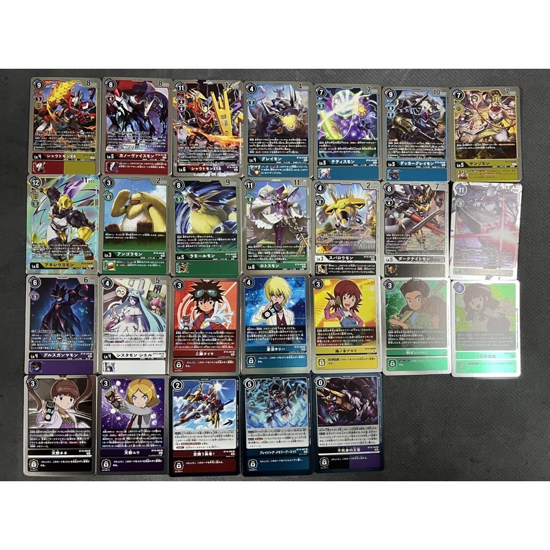 DIGIMON CARD GAME แยกใบ ภาษาญี่ปุ่น BT10 ระดับ R | Shopee Thailand