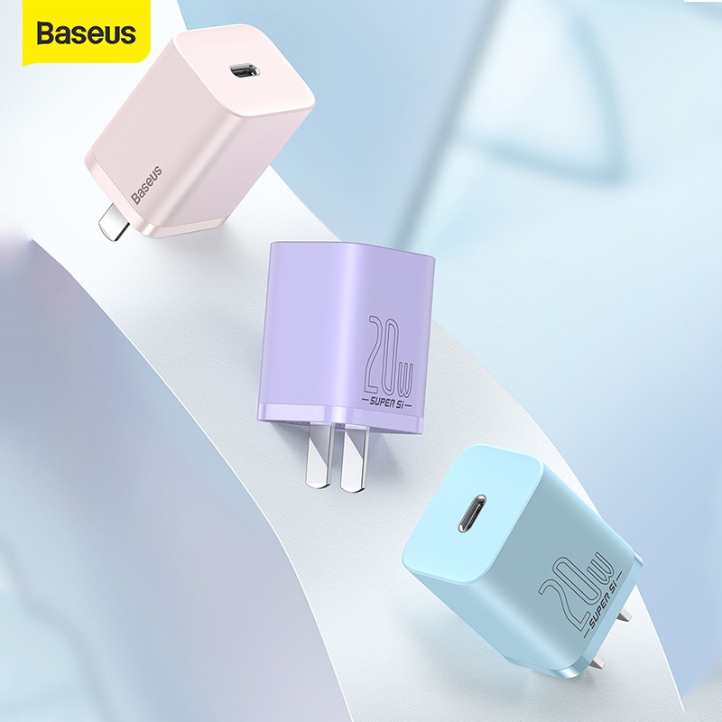 Baseus 20W Super Si mini type-c Charger usb Type C PD Fast Charging ...