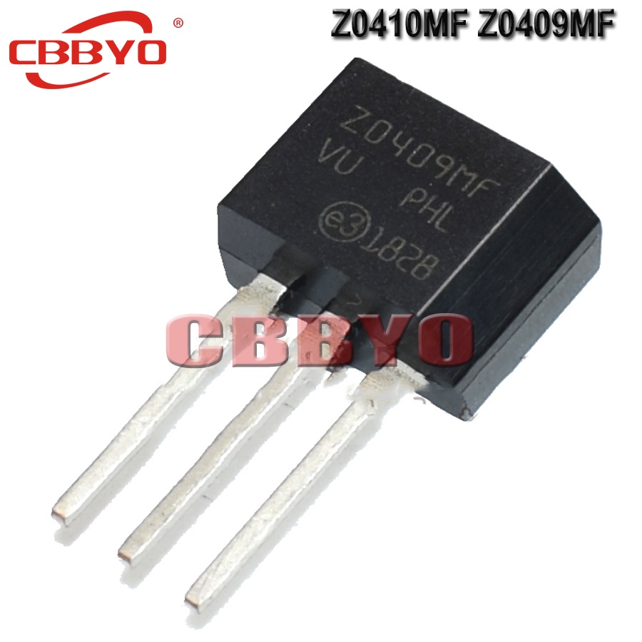 วงจรรวม Z0409MF TO202 Z0409 TO-202 Z0410MF Z0410NF Z0410 10 ชิ้น ...
