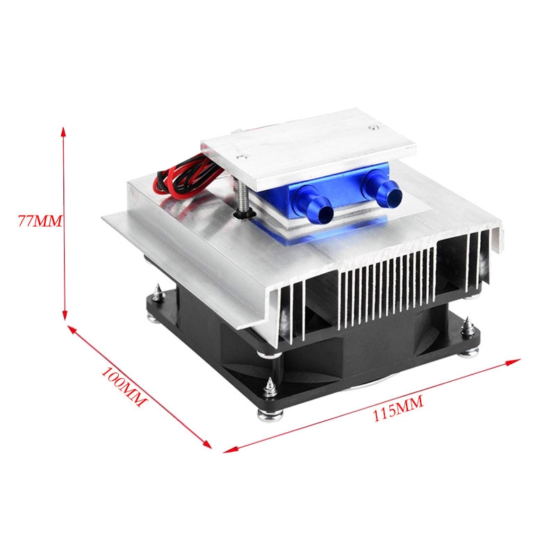 DIY Thermoelectric Cooler Cooling System Semiconductor Refrigeration ...