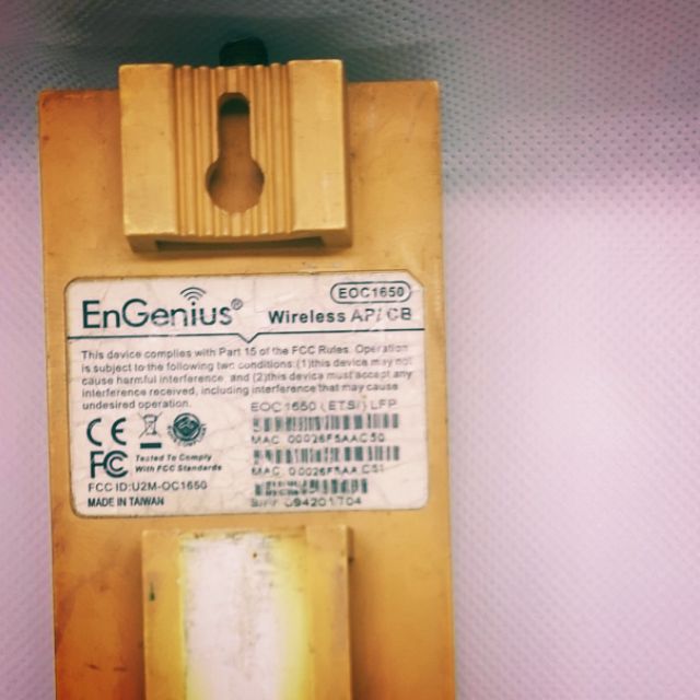 EnGenius EOC-1650 Outdoor AP 54Mbps เสาอากาศ 7 dBi ฝังภายใน เหมา 1,500 ...