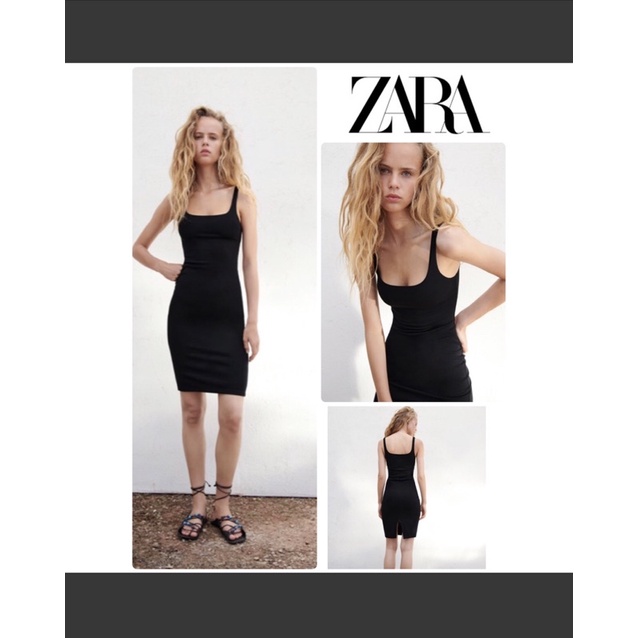 Zara dress ส่งต่อชุดใหม่ Zara Trf eu/us M (mex28) | Shopee Thailand