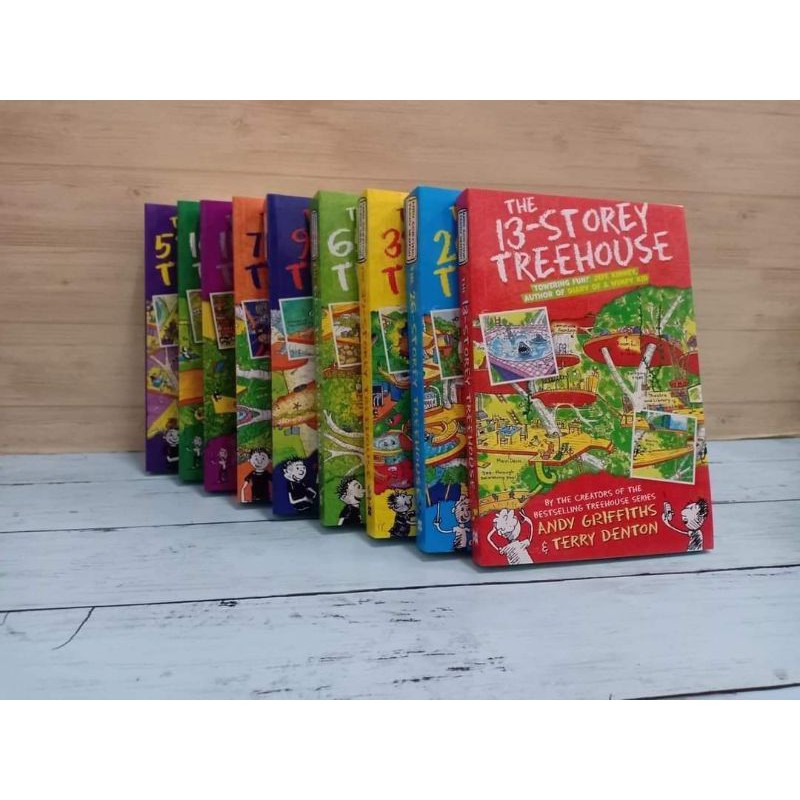 The 13-Storey Treehouse Collection 9 books | Shopee Thailand