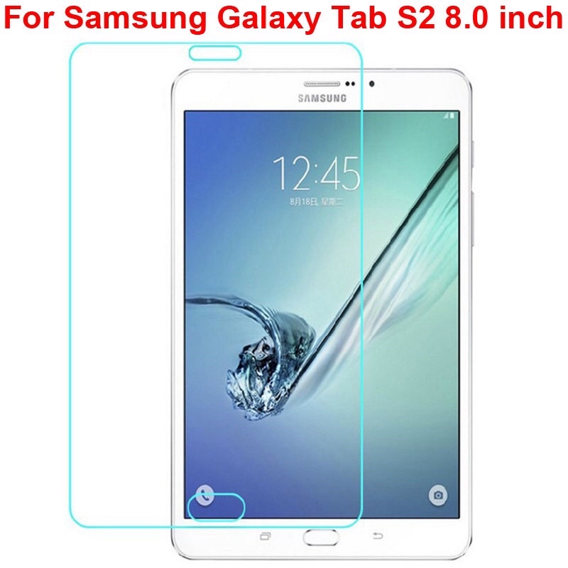 ฟิล์มกระจก ป้องกันหน้าจอ Samsung Galaxy Tab S2 8.0 SM-T710 T715 T713 T719 Glass Screenกระจก ...