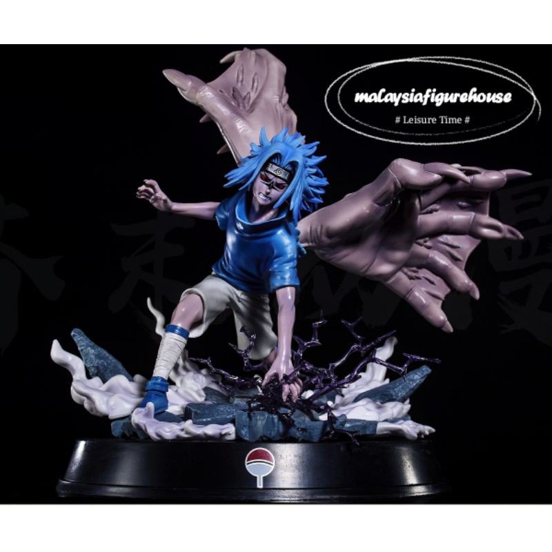READY STOCK34CM NARUTO UCHIHA SASUKE THOUSAND BIRD COPY RESIN LIGHT UP ...