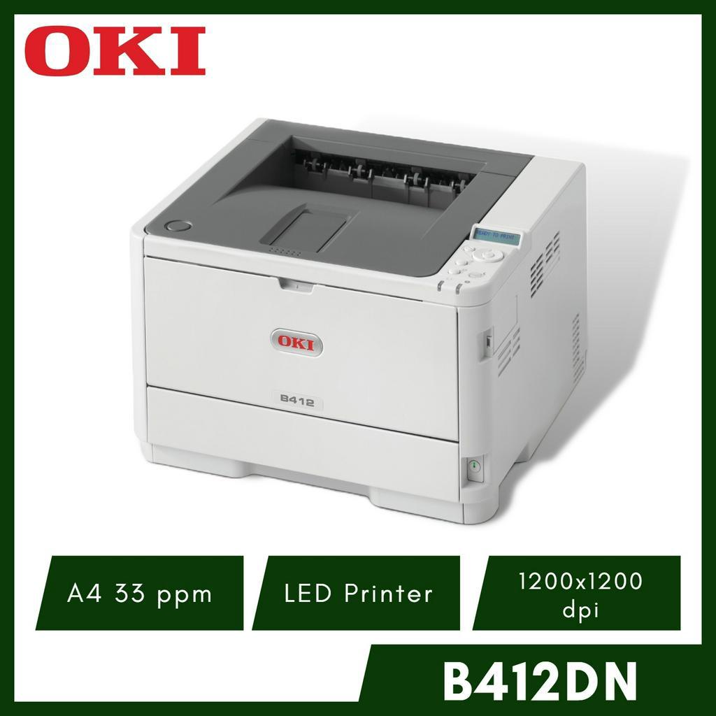 Printer laser OKI B412DN (OKI-45762003) | Shopee Thailand