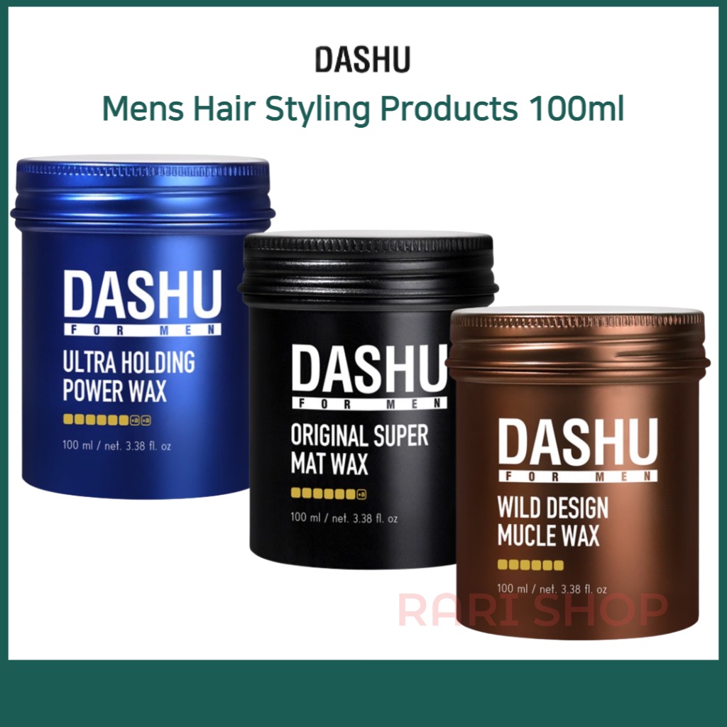 [Dashu] Dashu for Men Premium Ultra Hair Wax (100 มล.) ผลิตภัณฑ์จัดแต่งทรงผม สําหรับผู้ชาย ...