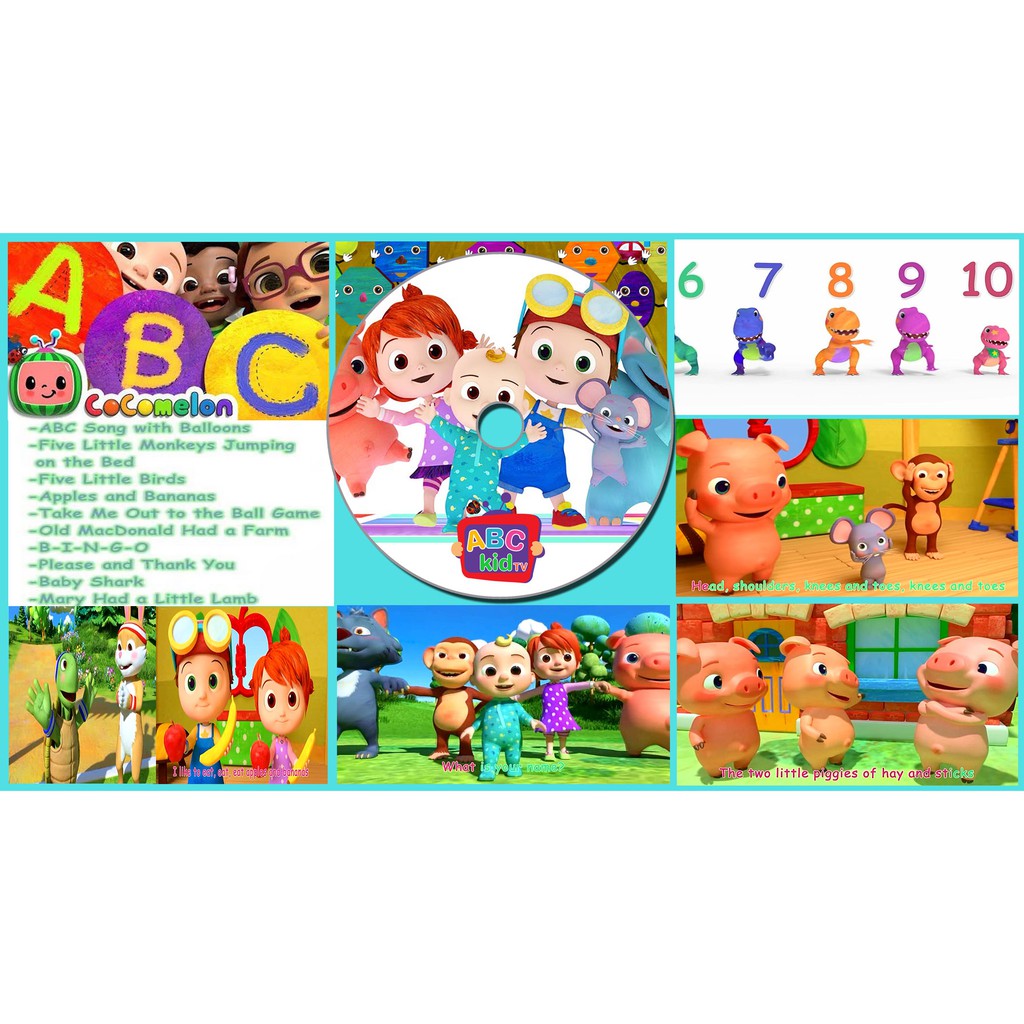 เพลงเด็ก DVD ABC Kids TV สื่อดัง | Shopee Thailand