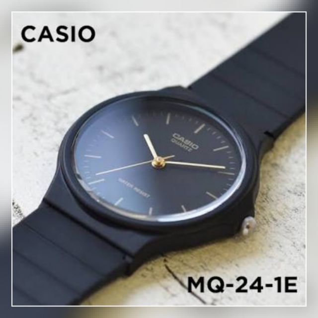 นาฬิกาข้อมือ CASIO รุ่น MQ24-1E 👉🏼ของแท้ 💯%👈 | Shopee Thailand