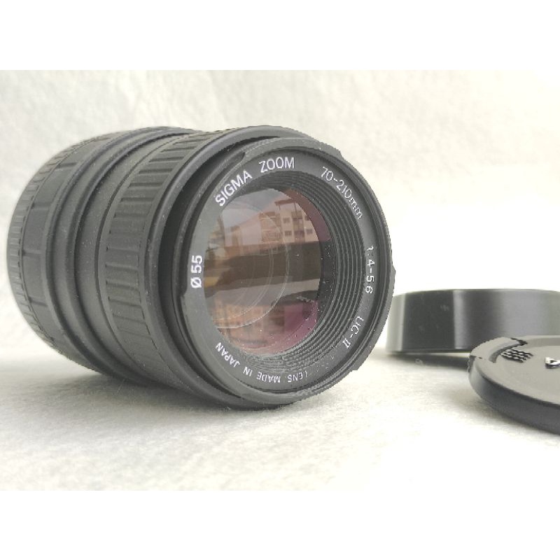 เลนส์ Sigma DL zoom 70-210mm f4-5.6 uc llเมาท์ EF (canon) พร้อมฝาหน้า ท้าย | Shopee Thailand