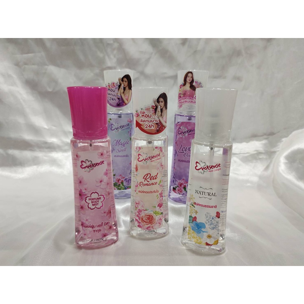 ใหม่!!! Eversense Moist Cologne เอเวอร์เซนส์ โคโลญ สเปรย์ น้ำหอม 90 มล. ...