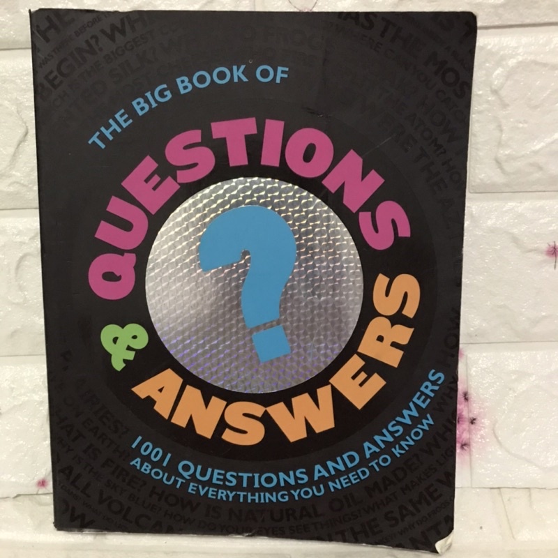 THE BIG BOOK OF QUESTIONS & ANSWERS ปกอ่อนเล่มหนา-AD3 กล่อง5 | Shopee ...