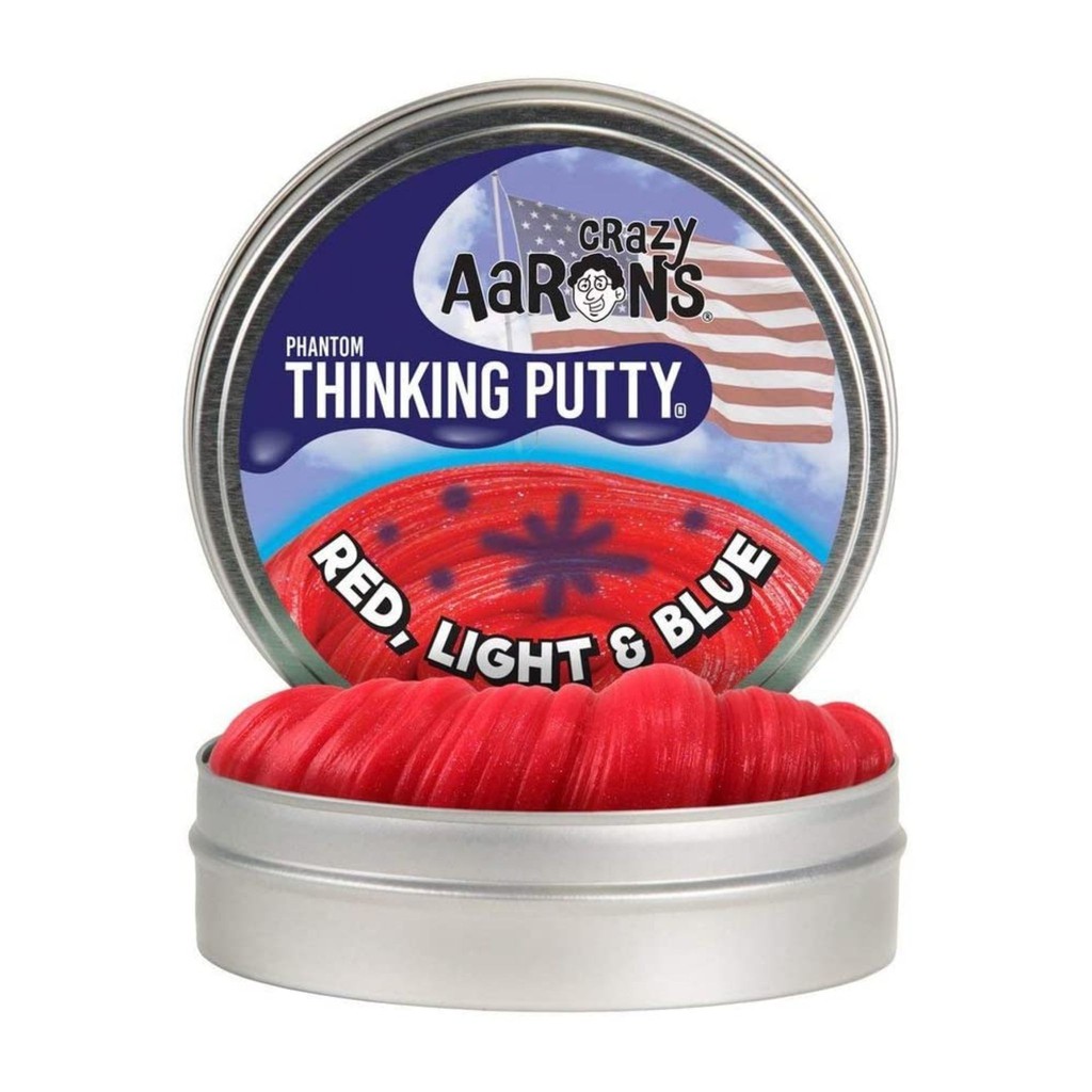 Crazy Aaron 's Thinking Putty รุ่นเปลี่ยนสีตามแสง UV สี RED,LIGHT ...