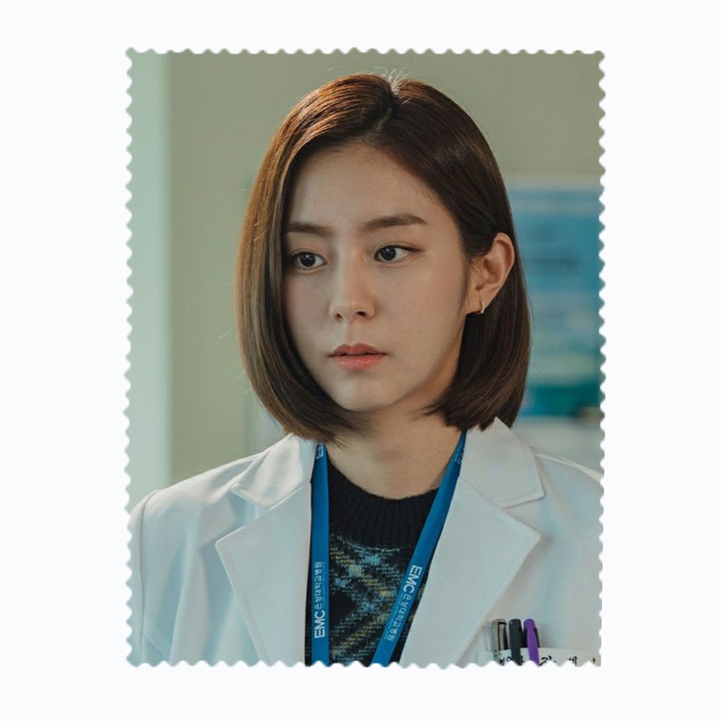 ผ้าเช็ดแว่นตา เช็ดเลนส์ ผ้าไมโครไฟเบอร์ ghost doctor Kim Bum Rain คิมบ ...