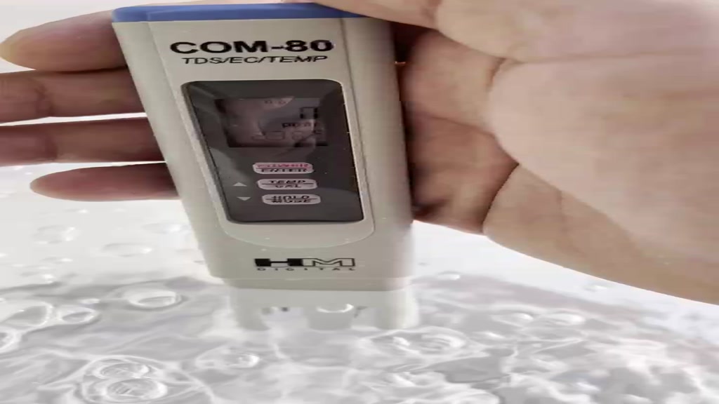 [ส่งฟรี] HM TDS Meter COM-80 ปากกาวัดค่า EC PPM HM Digital Hygrotester ...