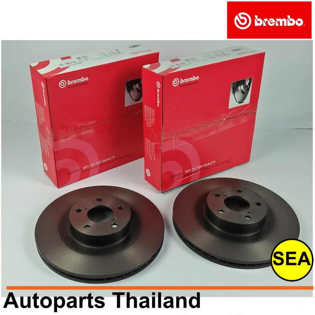 จานเบรกหน้า Brembo รุ่น UV สำหรับ SUBARU IMPREZA GC/GF (4 pot Subaru ...