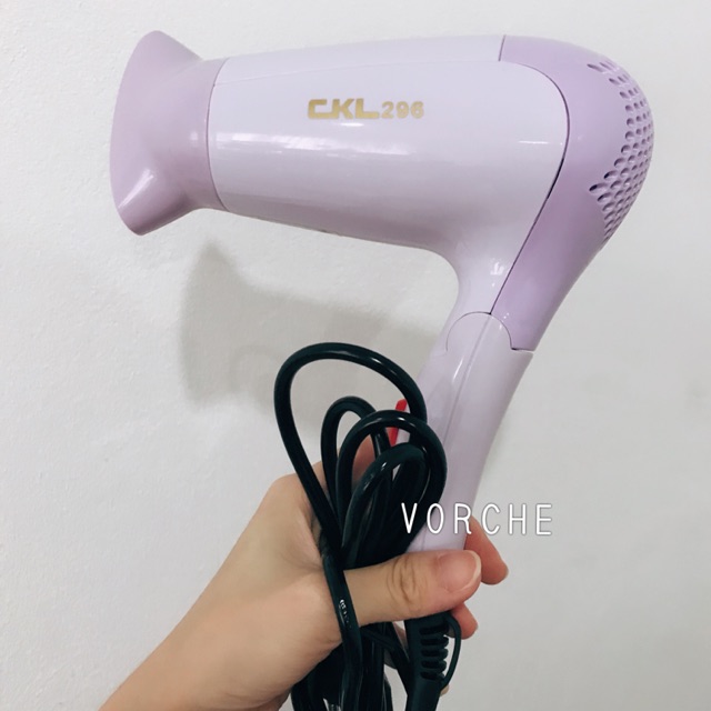 ไดร์เป่าผม CKL 296 ของแท้ มีมอก ขนาดพกพา ใช้สะดวกสบาย | Shopee Thailand
