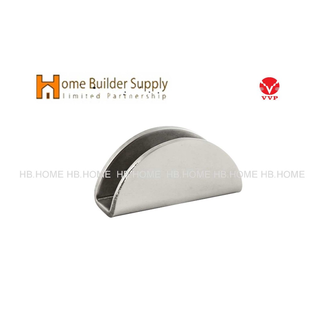 VVP รุ่น GC-501-PS ตัวหนีบกระจกห้องน้ำ วีวีพี (ไม่เจาะกระจก) สีสแตนเลสเงา | Shopee Thailand