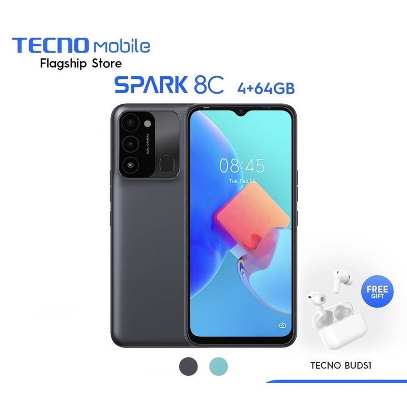 โทรศัพท์ Tecno Spark8c | Shopee Thailand