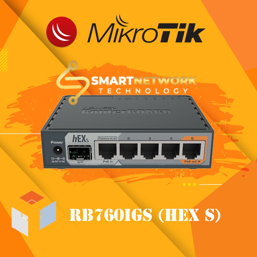 Mikrotik RB760iGS (HEX S) 🔸💥 สินค้ารับประกัน 🔸💥 ออกใบกำกับภาษีเต็มรูป ...